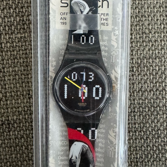 Swatch | Jewelry | Swatch Vintage 996 Olympics Nadia Comaneci Watch ...